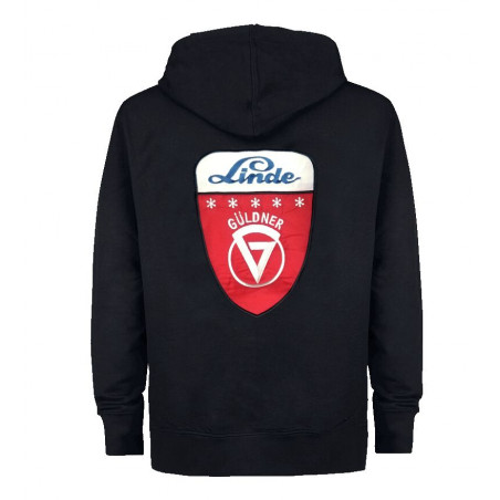 Linde Guldner Logo Zipper Borduur Volw